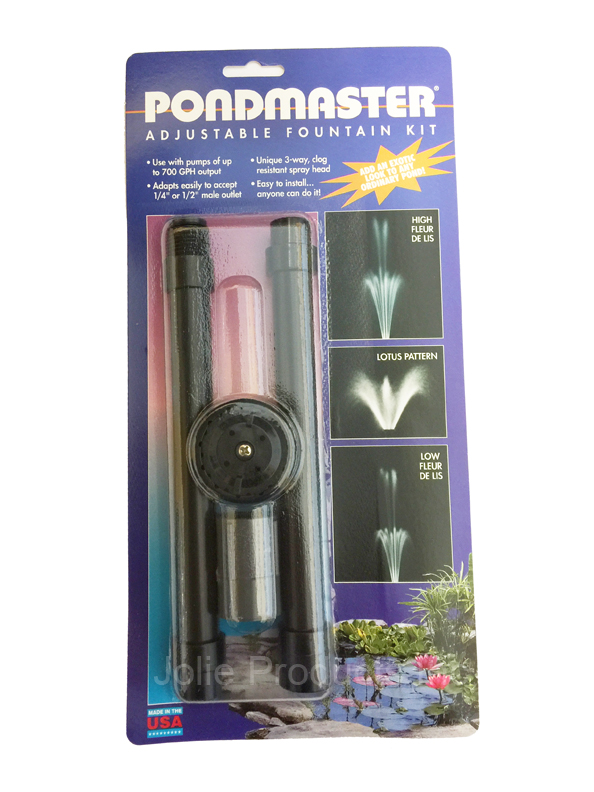 PONDMASTER - Adjustable Fountain Head Kit - 02077