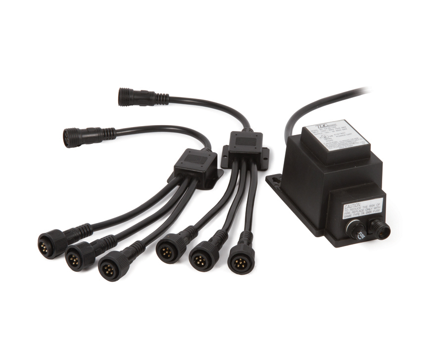 Atlantic - 60 watt transformer and (2) 3-way / 6-wire splitters - CCCM05