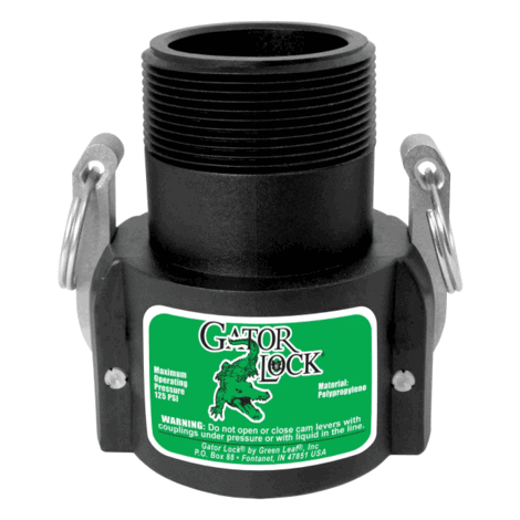 Gator Lock (B) Series - Female Adapter - 2" Male Thread - Locking