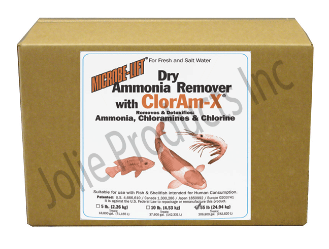Dry Ammonia Remover with Chlor-Am-X - 55 Lbs