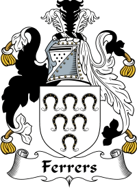 Ferrers Coat of Arms - English