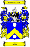 Oates Family Crest English Coat of Arms