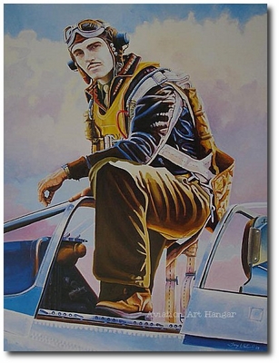 Major George E. Preddy, Jr. by Troy White