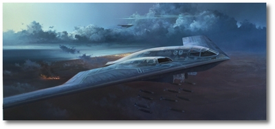 Spirit Visitation by Rick Herter (B-2 Spirit)