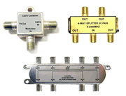 RF Coax Combiners Splitters