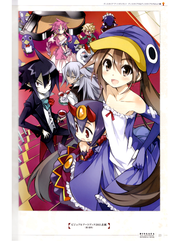 Disgaea 10th Anniversary Memorial Art Book - Anime Books