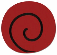 Naruto: Large Patch - Swirl Icon - Anime Books