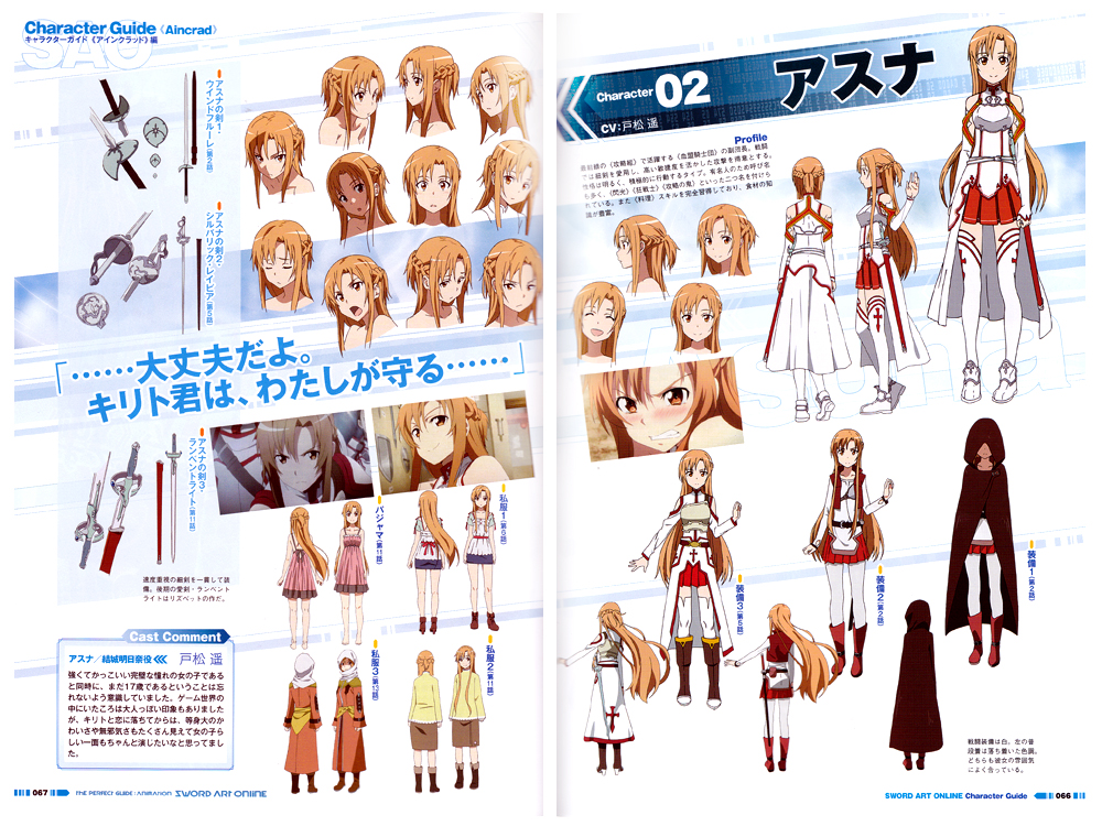 Sword Art Online Character Bios