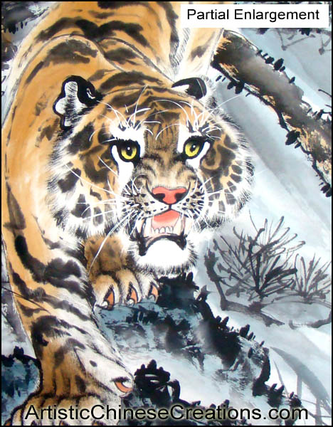 Chinese Brush Painting - Tiger, Chinese Ink Paintings, Traditional ...