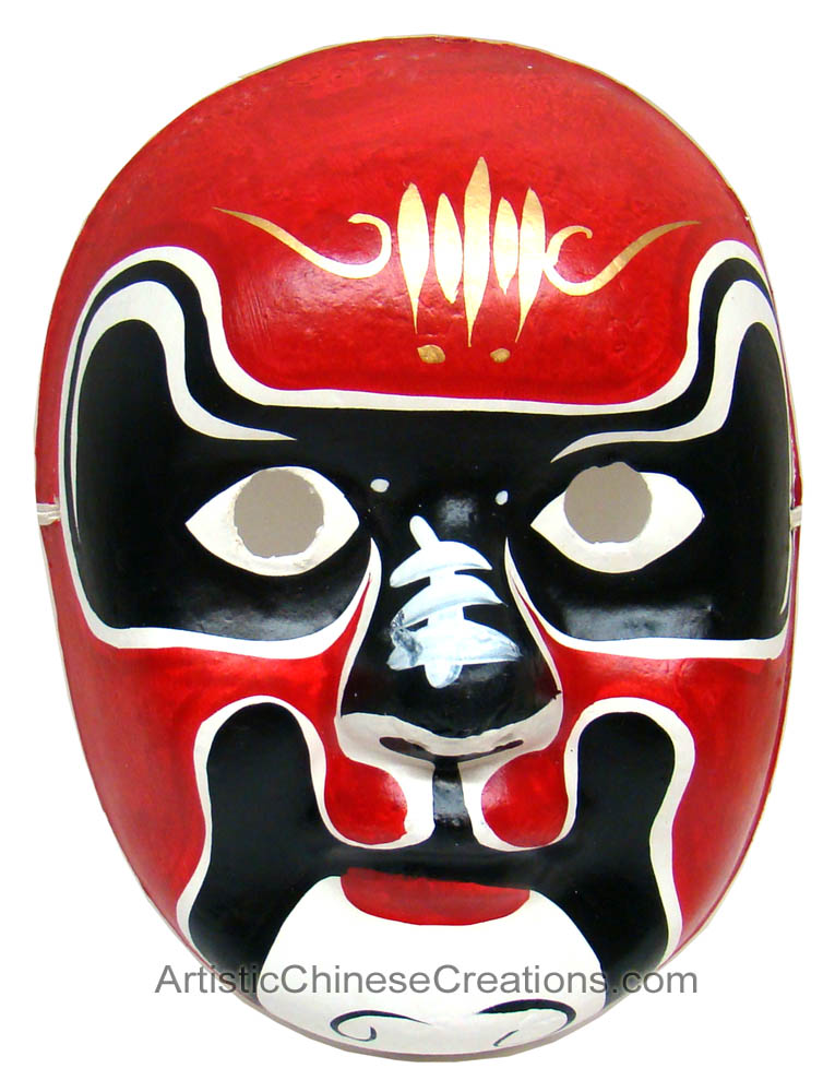 Chinese Opera Mask, Chinese Crafts, China Folk Art, Beijing Opera Masks