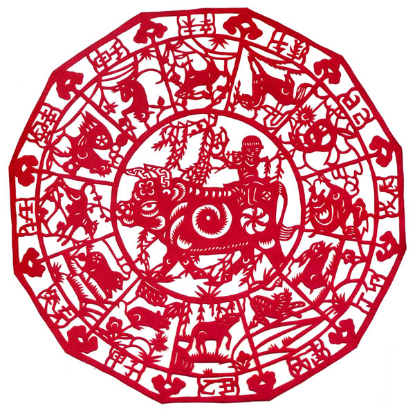 Chinese Paper Cut - Zodiac #3, Chinese Zodiac Paper Cuts, Chinese ...
