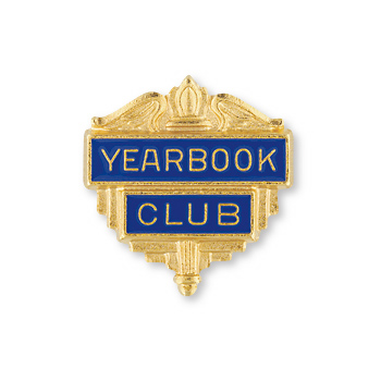 No. 200 English & Language Arts Club Pin