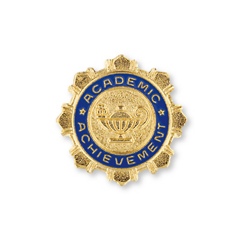 No. 824 Academic Achievement Pin