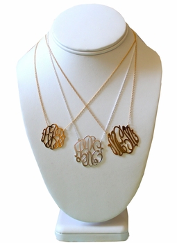 script monogram necklace featured at babybox.com