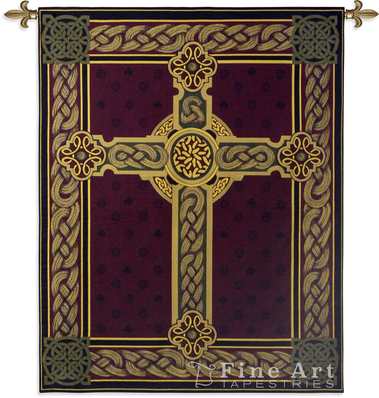 Celtic Tapestry Wall Hanging, H53" x W40"
