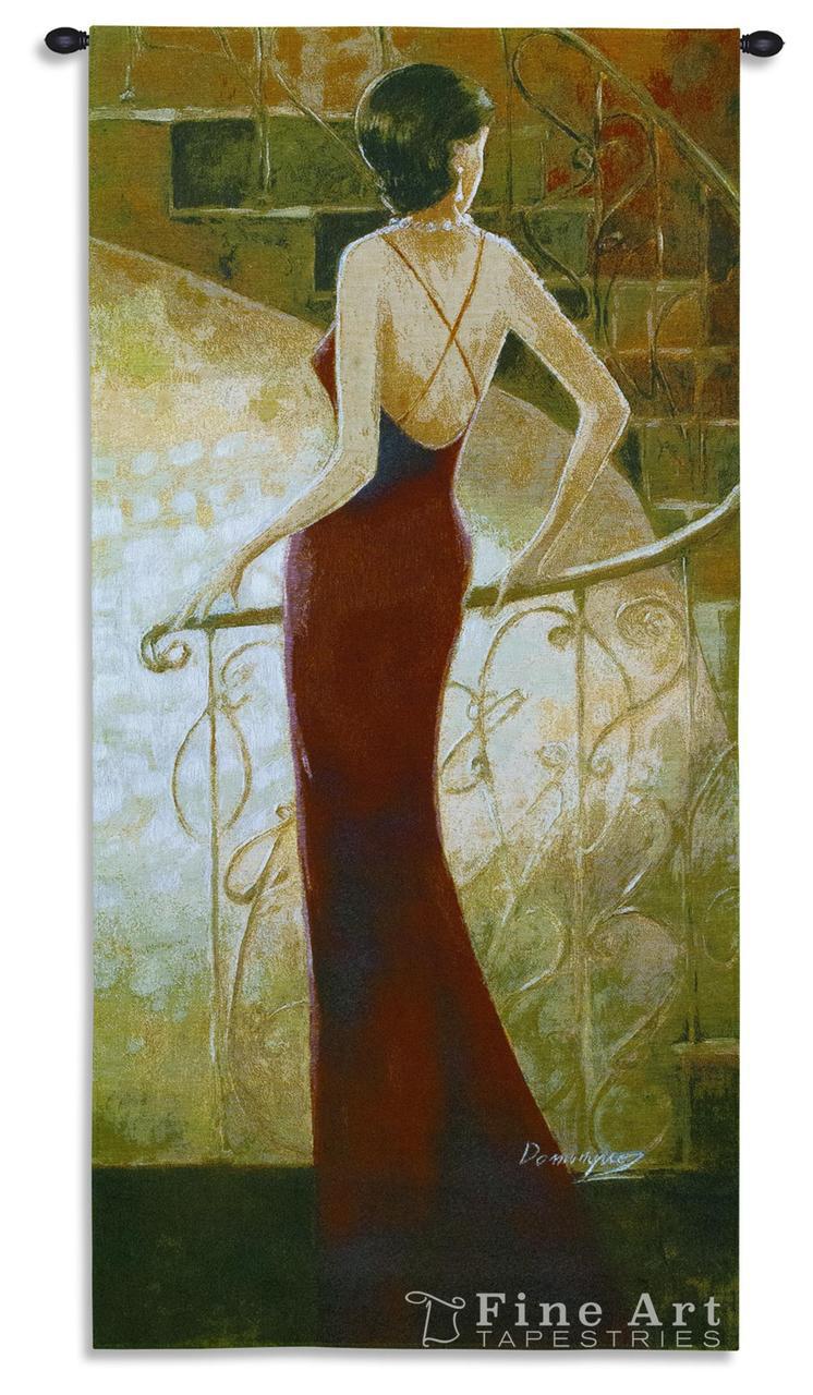 Grand Staircase Tapestry Wall Hanging, H53" x W27"