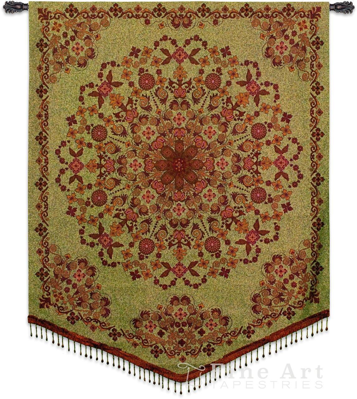 Indian Tapestry Asian Tapestry Wall Hanging - Indian Inspired Collage ...