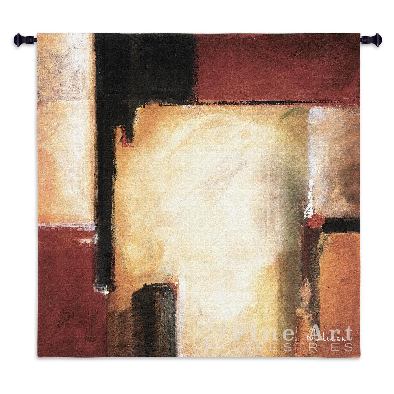 West Contemporary Tapestry Fine Art Picture, H53" x W53"