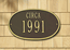 Personalized Historic Building Plaque - Circa, Built, Established, or ...