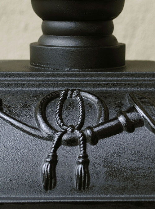 Tower Mailbox - Freestanding Victorian Pedestal Mounted Mailbox