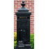 Tower Mailbox - Freestanding Victorian Pedestal Mounted Mailbox
