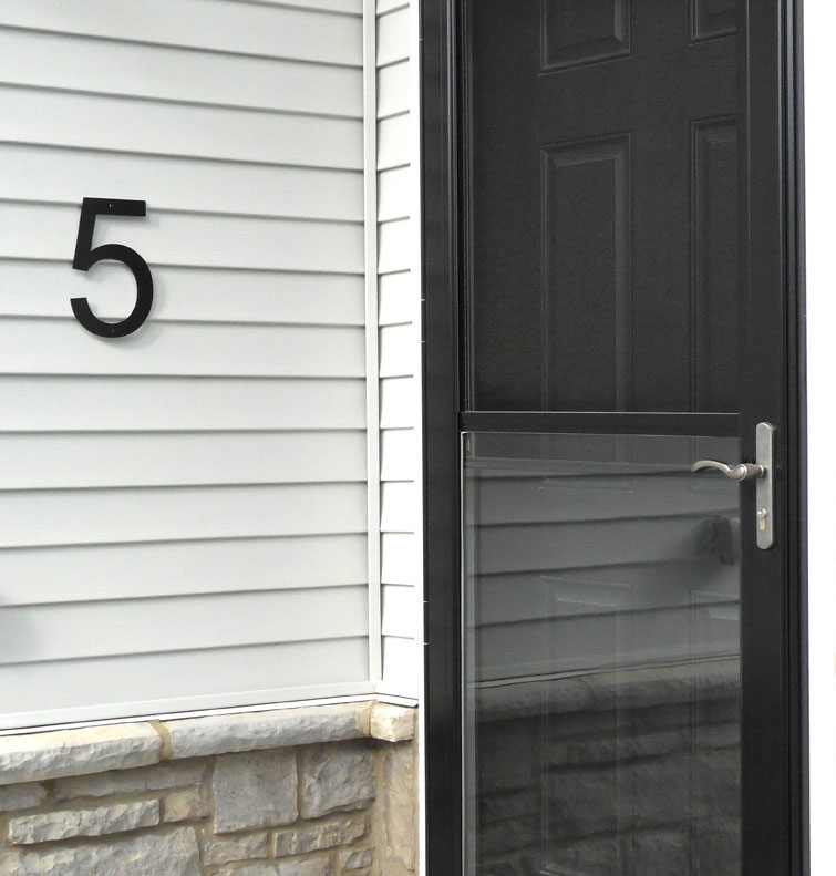 10" Tall House Numbers and Letters