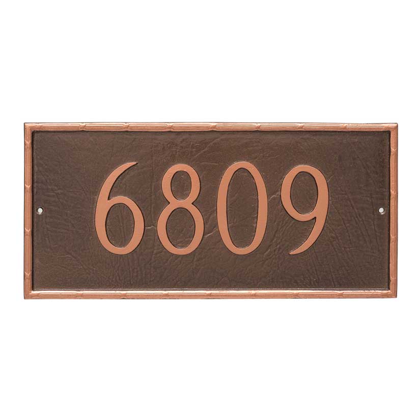 Decorative Home Address Plaque With Two Lines - For Wall or Optional ...