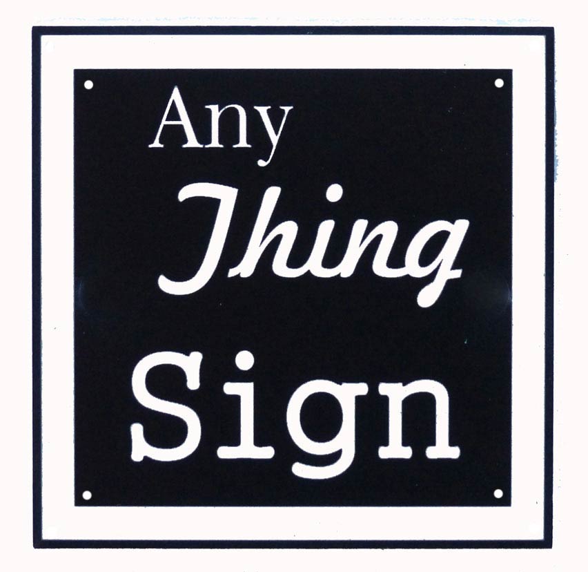 Personalized Package Delivery Instructions Sign