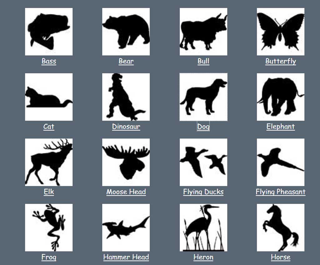 Animal and Wildlife Address Plaque