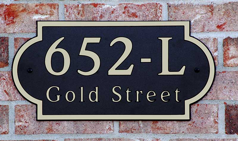 Personalized Home Address Sign