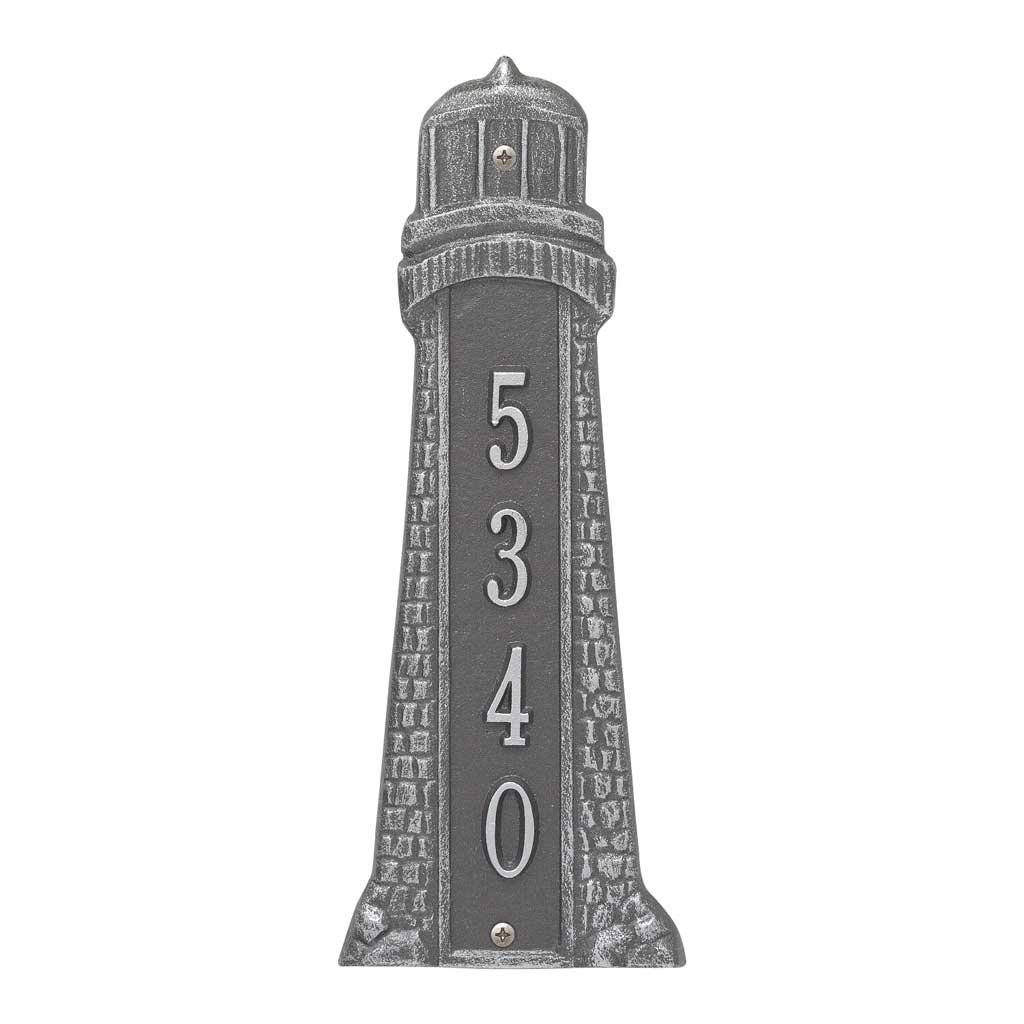 Lighthouse Address Plaque - House Number Sign