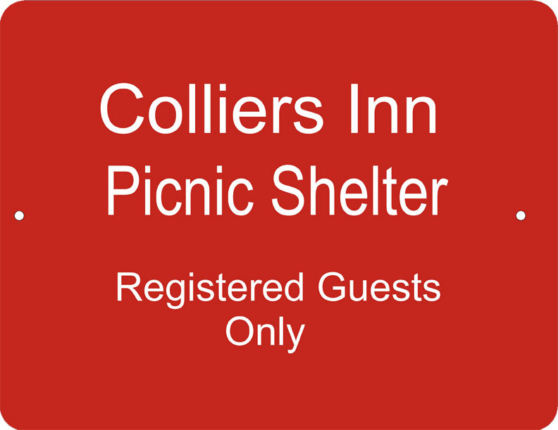 Custom Guests Only Sign