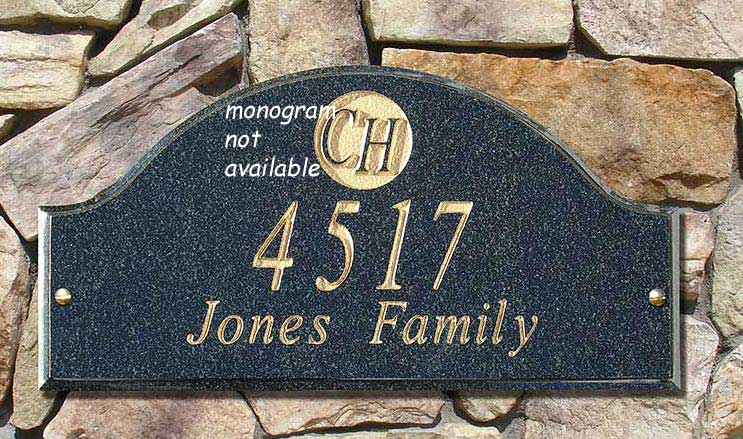 Personalized Granite Plaque For Family Name, Year Established, House ...