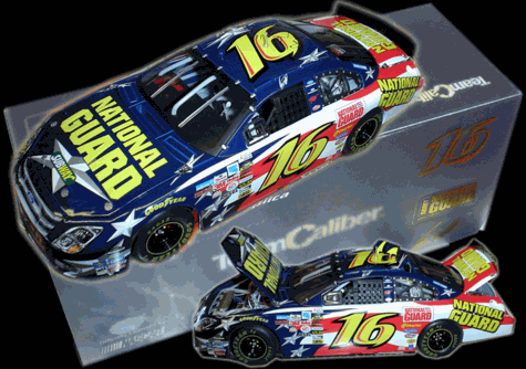 GREG BIFFLE 2006 NATIONAL GUARD FORD FUSION 1/24 TEAM CALIBER OWNER'S
