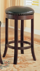 29 Inch Bar Stool (Set of 2) in Cherry - Coaster - Bar Stools - Bar ...