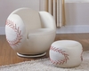Soccer Chair and Ottoman Set - All Star - 05525 - Sports Themed ...