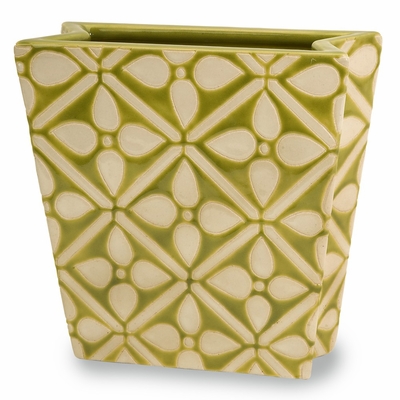 Cross Lattice Container - IMAX - 35232 - Decorative Containers