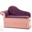 Princess Fainting Couch with Storage - LOD20053 - Kids Chairs and Seating