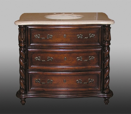 Sink Chest in Deep Mahogany - W5300-11 - Bathroom Vanity Sinks