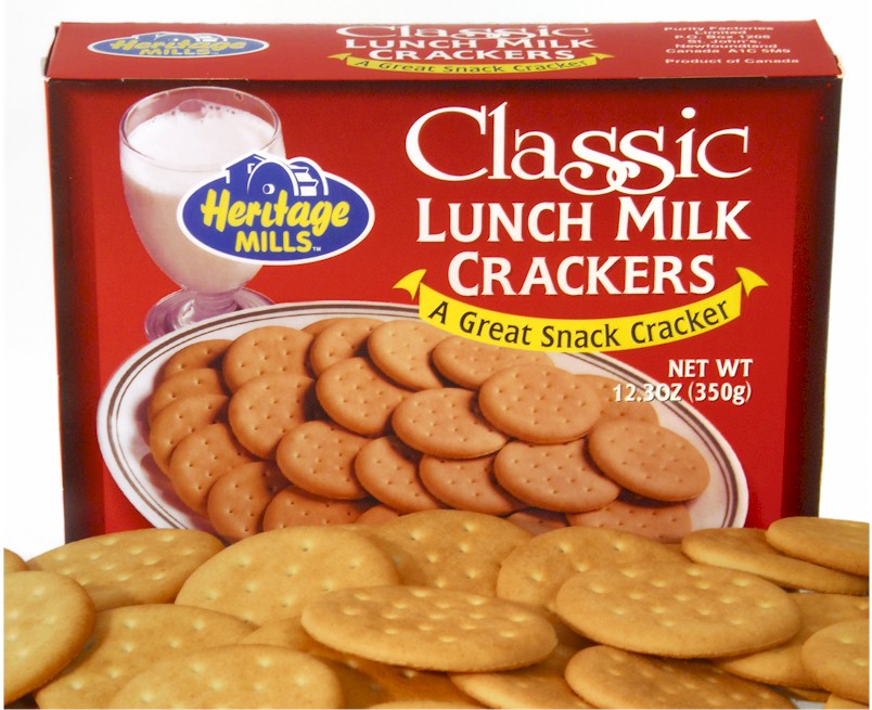 Heritage Mills Milk Lunch Crackers 12.3 oz.