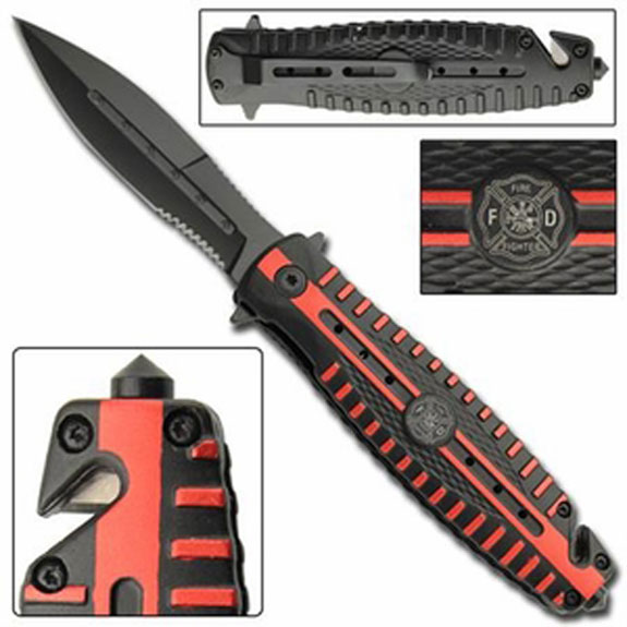 firefighter Knife From Azan Cutlery