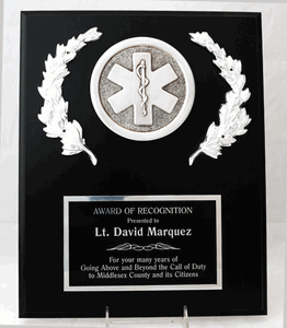 Emergency Responder Award Plaques - Beautifully Engraved