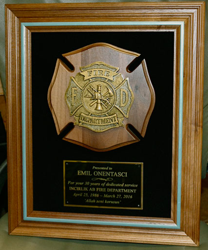 Top Quality Fire Department Award