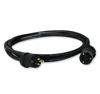 Lex 10ft Twist Lock 12/3 SJO Extension Cable, L5-20, Junior Service ...