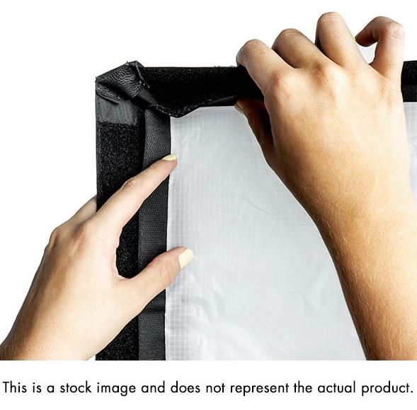 Chimera XS Front Diffusion Screen 1/2 Grid Cloth - BarnDoor