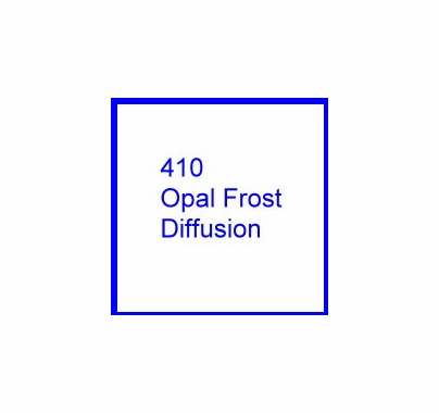 Rosco E Colour 410 Opal Frost Diffusion Gel Filter Sheet 10 x 12 Inch ...
