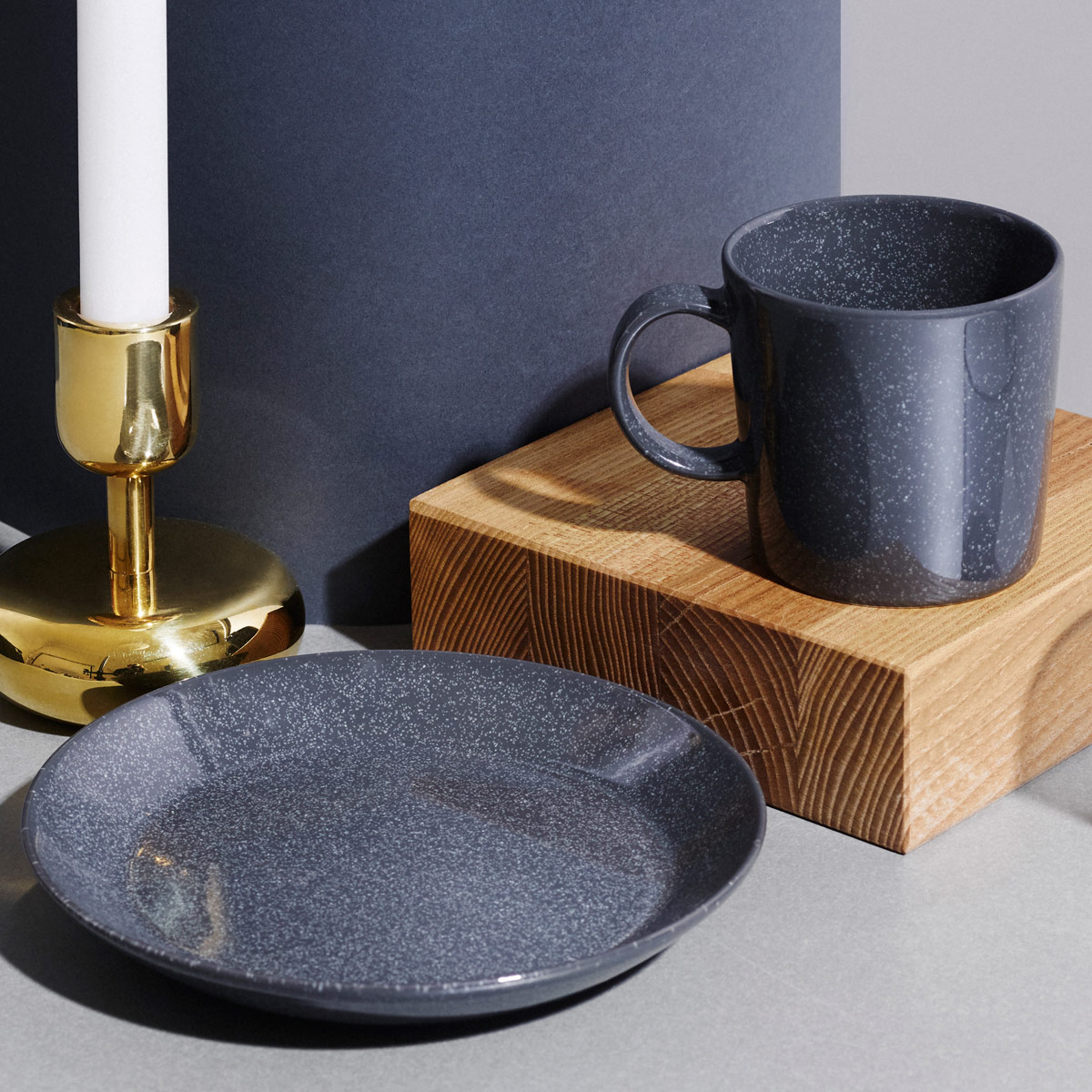 iittala Teema Dotted Grey Dinnerware