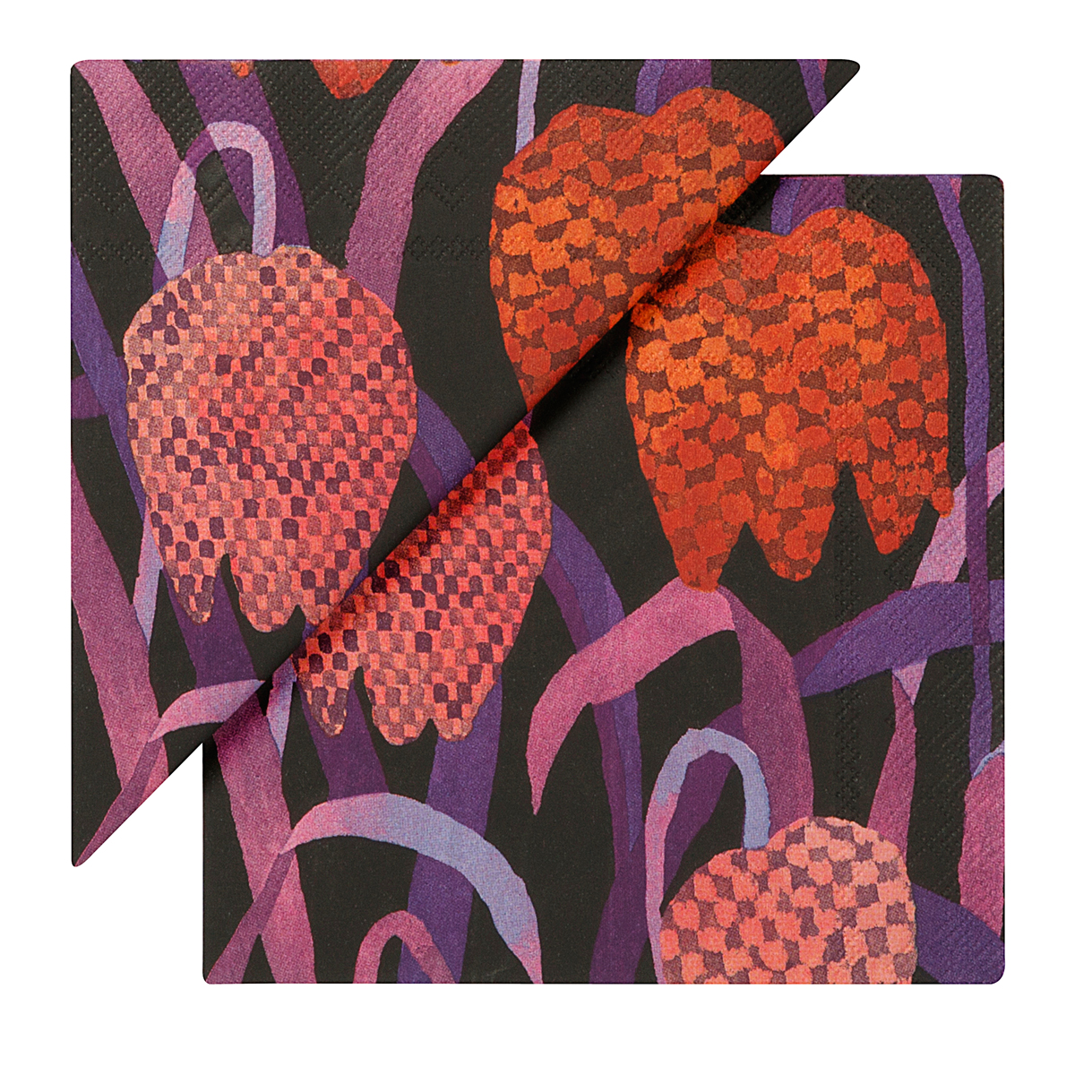 Marimekko Gerda Red Lunch Napkins - Napkins & Coasters