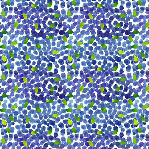 Marimekko Mustikkamaa Fabric - Made in Finland