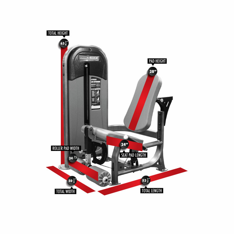 Legend Fitness SelectEDGE Leg Extension Machine 1108